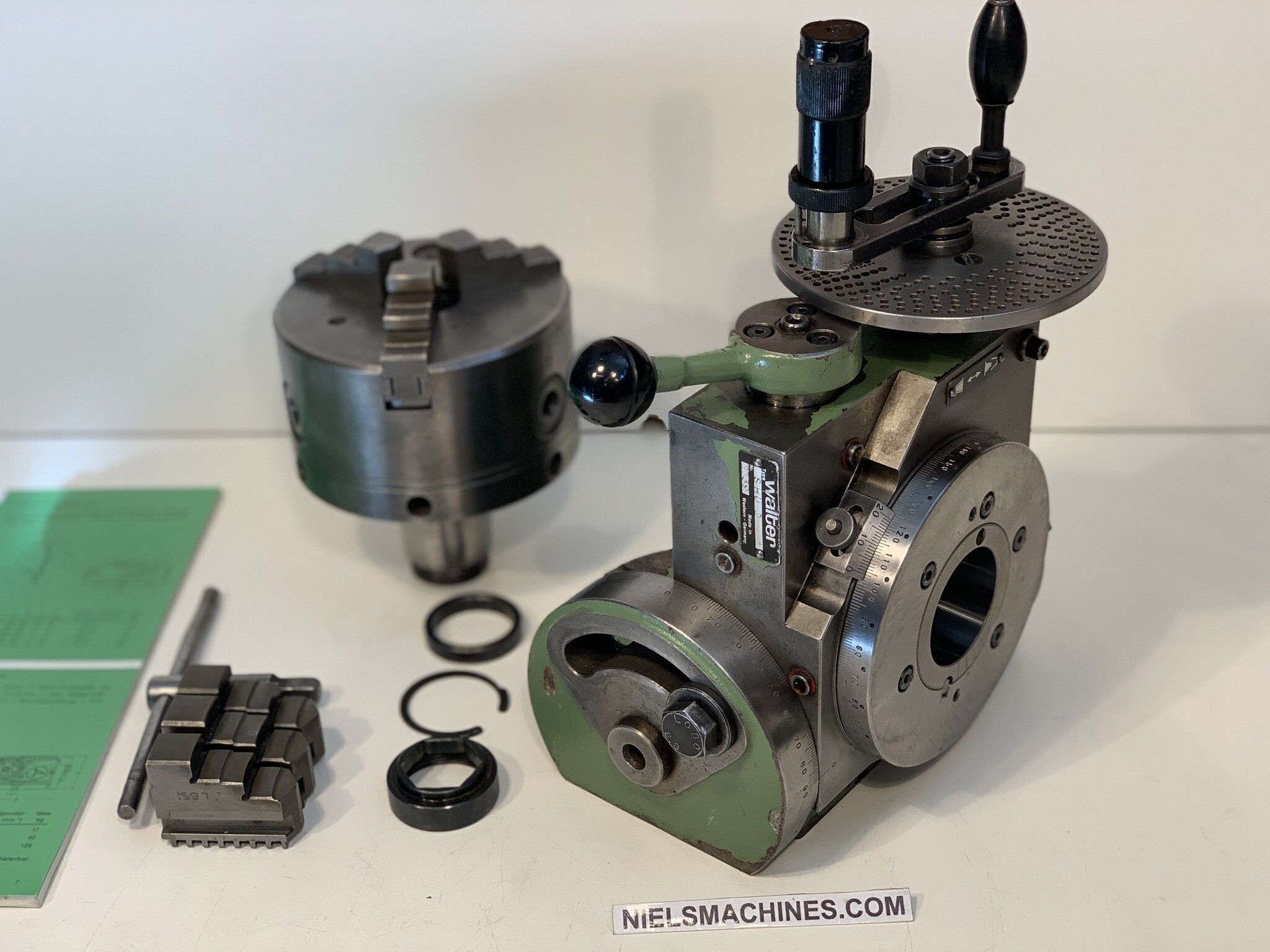 Walter SHU 2 Schwenkbare Teilapparat - Niels machines