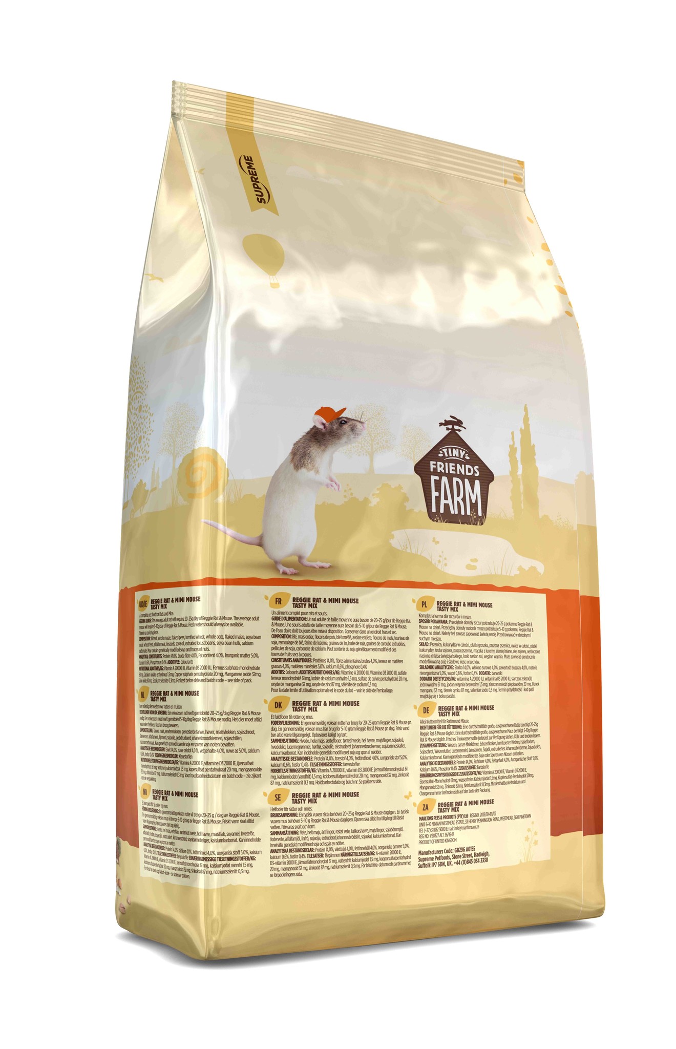 Reggie Rat & Mimi Mouse Tasty Mix | DRD Knaagdierwinkel®