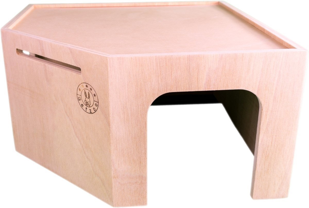 Wooden Guinea Pig Corner House 35 cm | DRD Knaagdierwinkel®