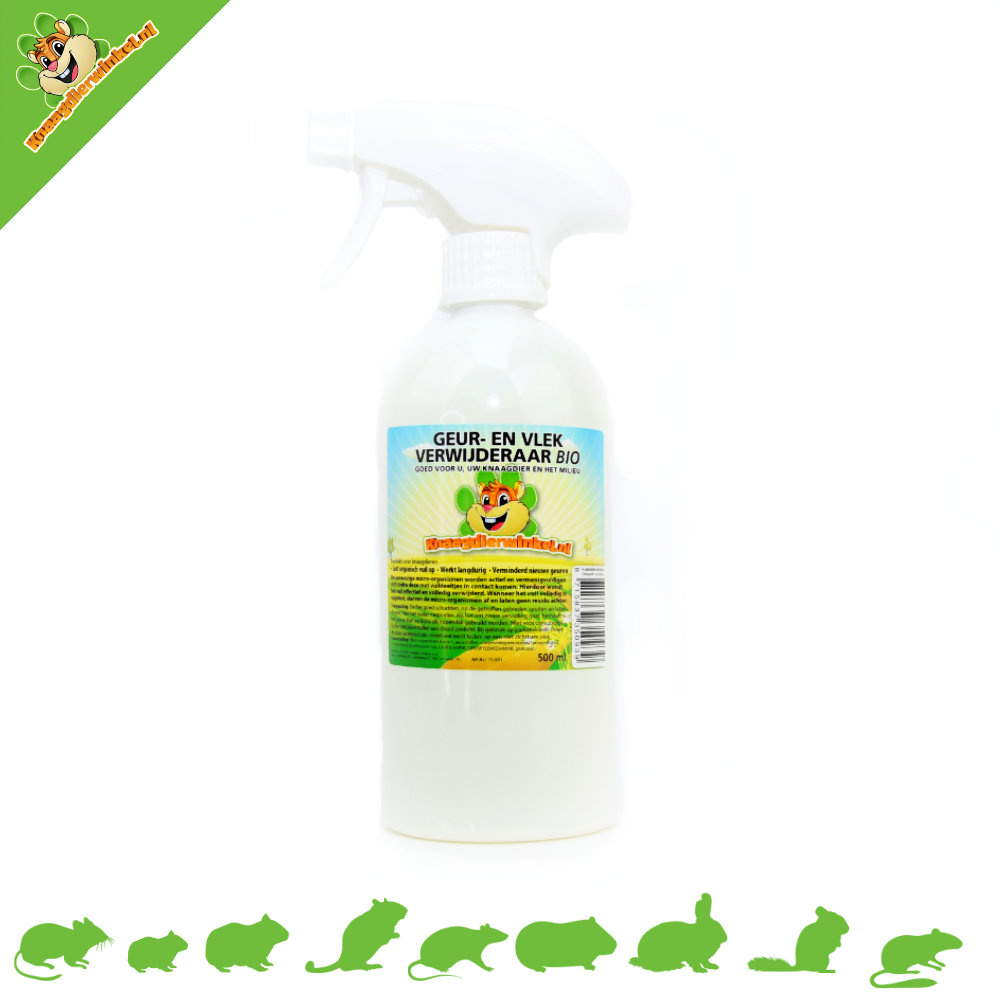 BIO Odour and Stain Remover Rodent 500 ml | DRD Knaagdierwinkel® Rodentshop