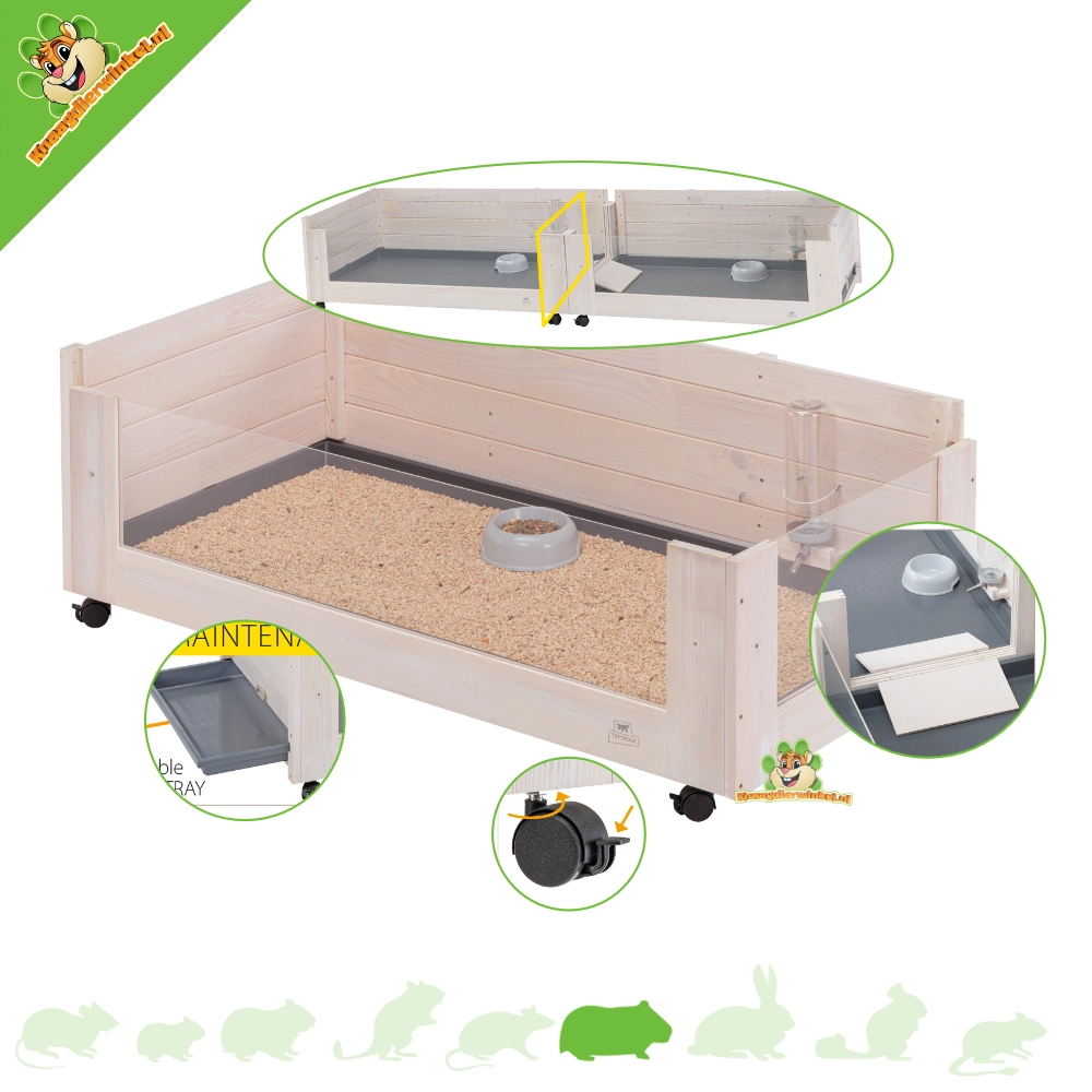 Ferplast Caviakooi GUINNY 120 | DRD Knaagdierwinkel®