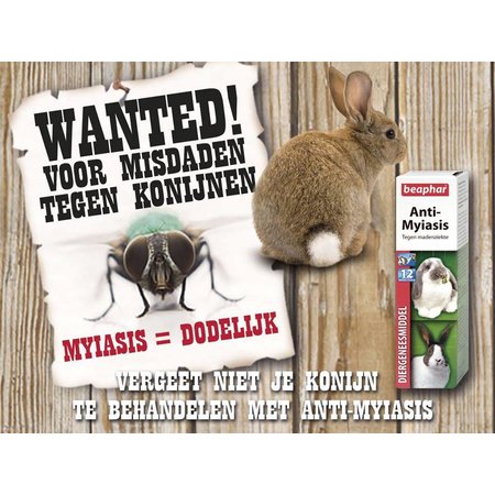 Beaphar Anti-Myiasis maggot spray 75 ml | DRD Knaagdierwinkel® Rodentshop
