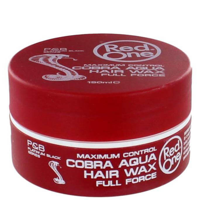 Red One Full Force Cobra Aqua Wax Rood - 150ml - Haarspullen-PRO.nl