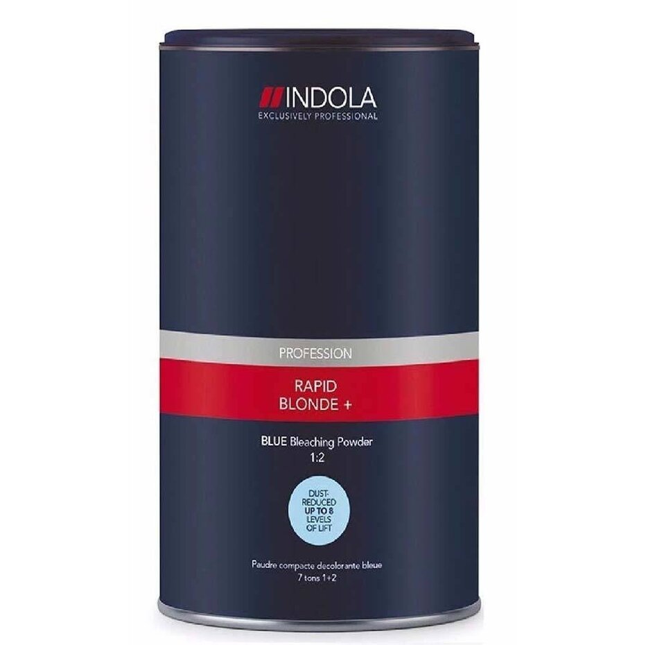 Indola Profession Bleach Blond+ Blue - 450gr. - Haarspullen-PRO.nl