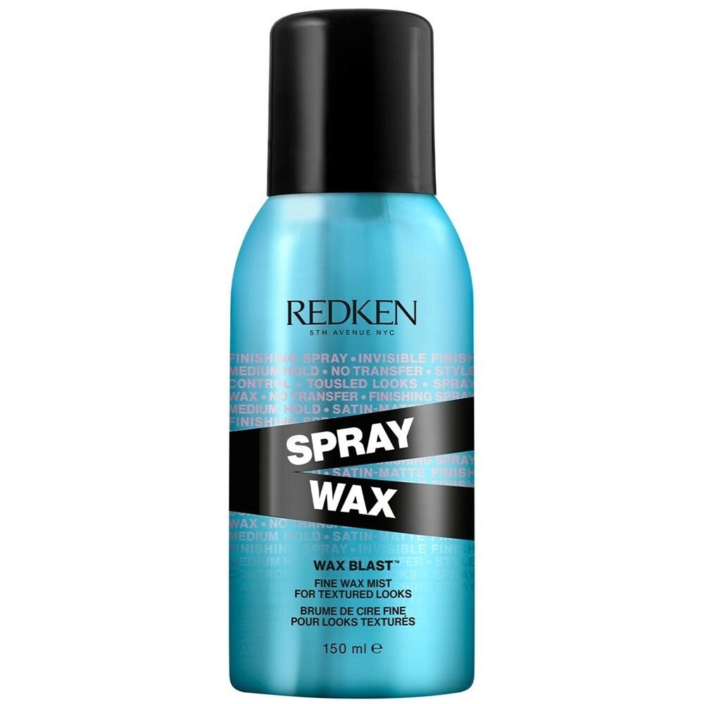 Redken Texturize Wax Blast 10 High Impact Finishing Spray Wax - 150ml ...