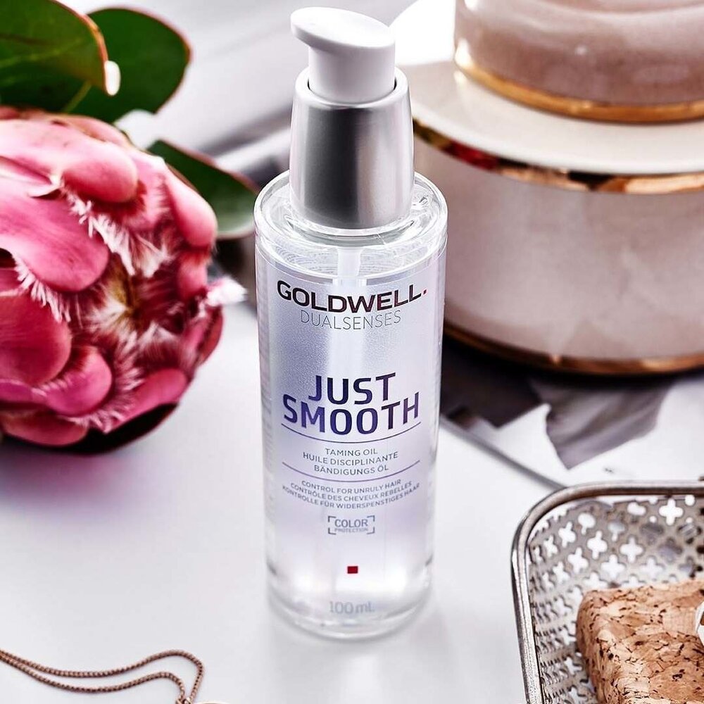 Goldwell Dualsenses Just Smooth Taming Oil - 100ml - Haarspullen-PRO.nl