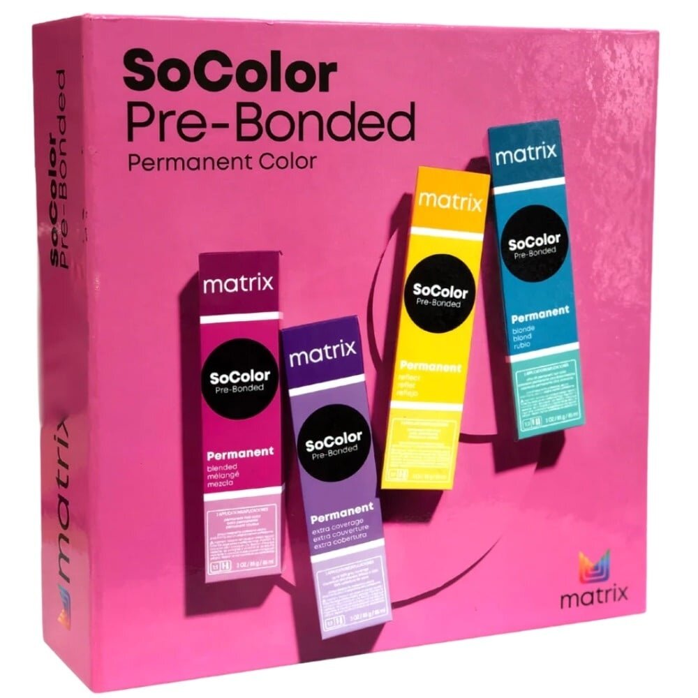 Matrix SoColor Pre-Bonded Permanent Color Chart - Haarspullen-PRO.nl