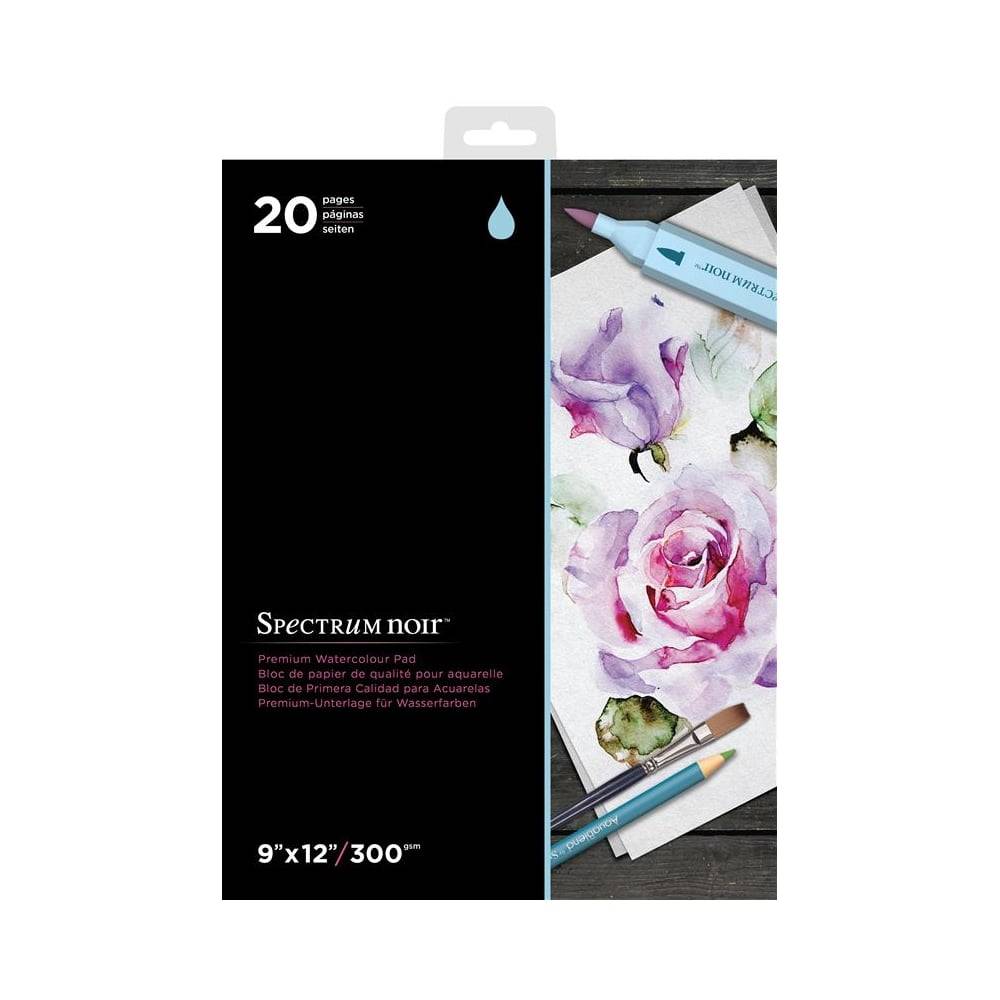 Spectrum Noir Premium Watercolour Pad (SPECN-WPAD9) - Paperpads.nl