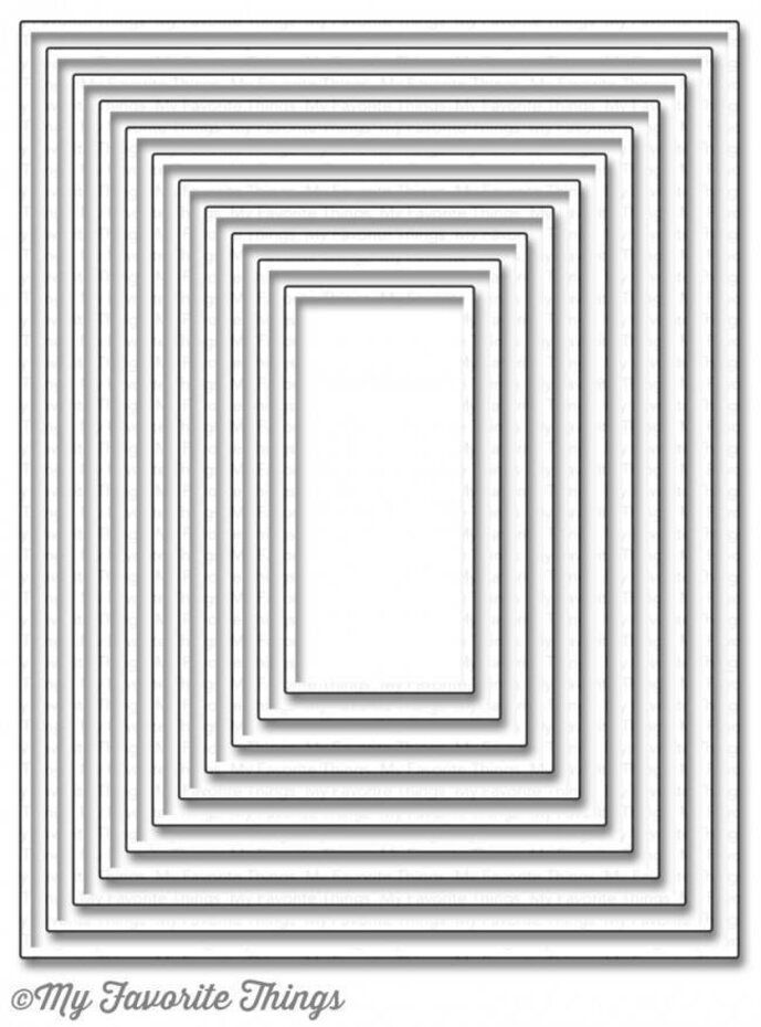 Die-Namics A2 Rectangle STAX Set 1 (MFT-1179) - Paperpads.nl