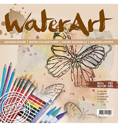 Water Art Aquarelpapier 12x12 Inch (1078) - Paperpads.nl