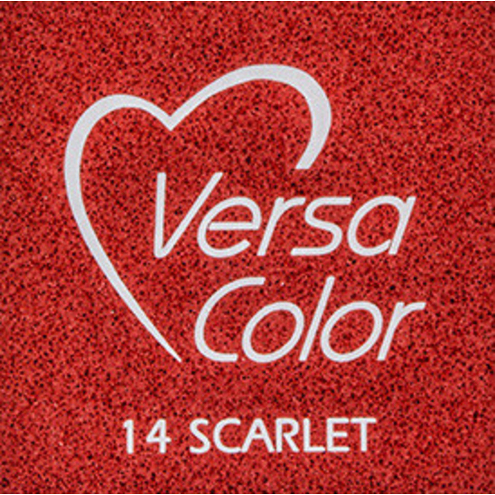 VersaColor 1 Inch Cube Ink Pad Scarlet (VS-14) - Paperpads.nl