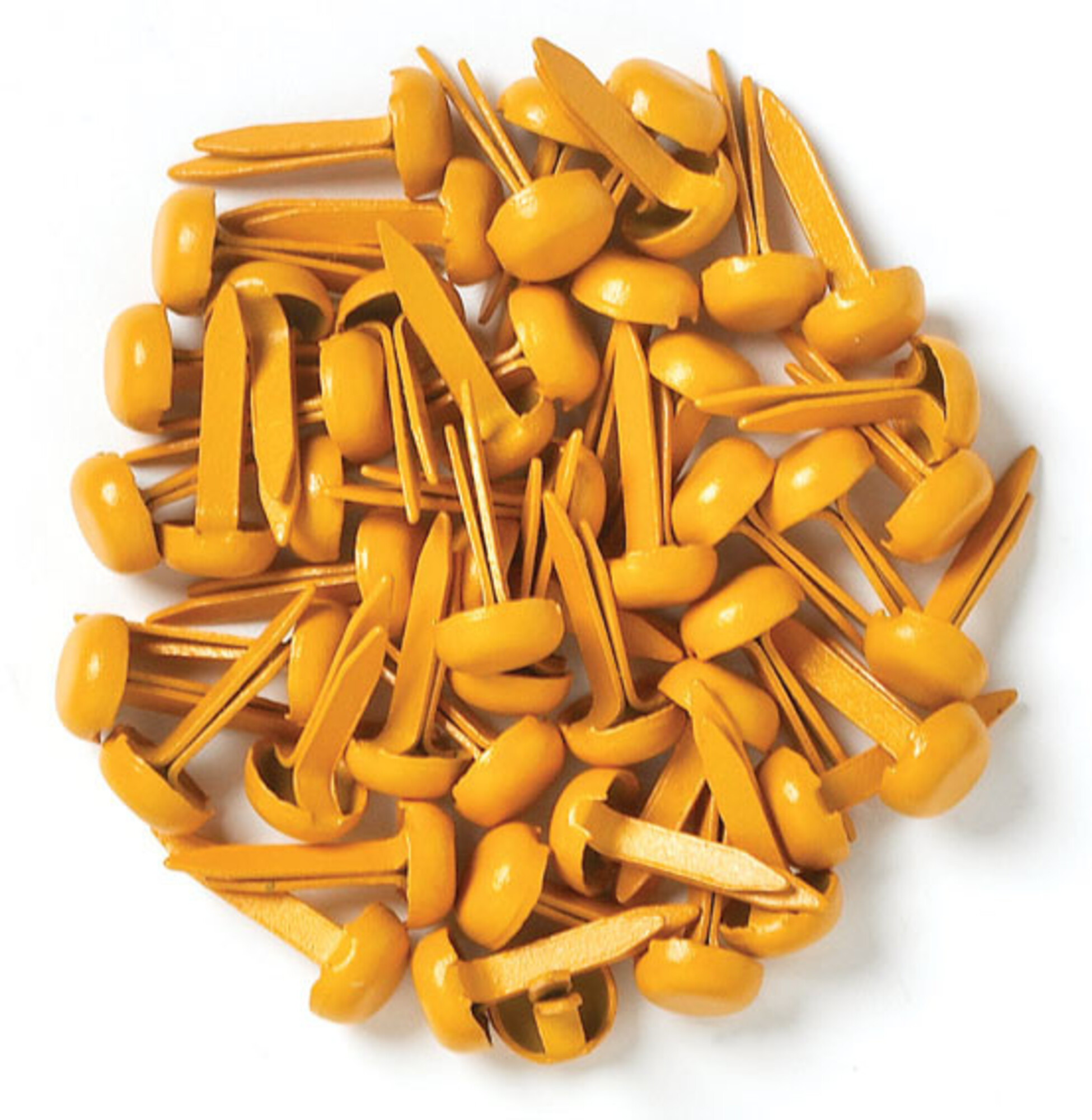Tangerine Mini Brads (25pcs) (74) - Paperpads.nl