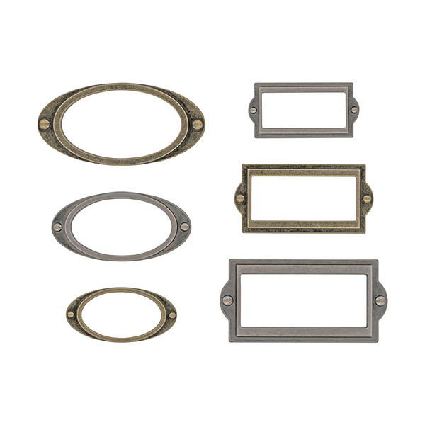 Idea-ology Tim Holtz Label Frames (TH94052) - Paperpads.nl