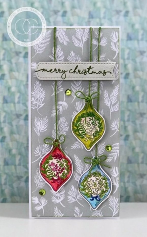 Craft Consortium Noel Decorations Clear Stamps (CCSTMP044) - Paperpads.nl