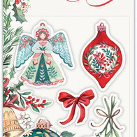 Craft Consortium Noel Decorations Clear Stamps (CCSTMP044) - Paperpads.nl