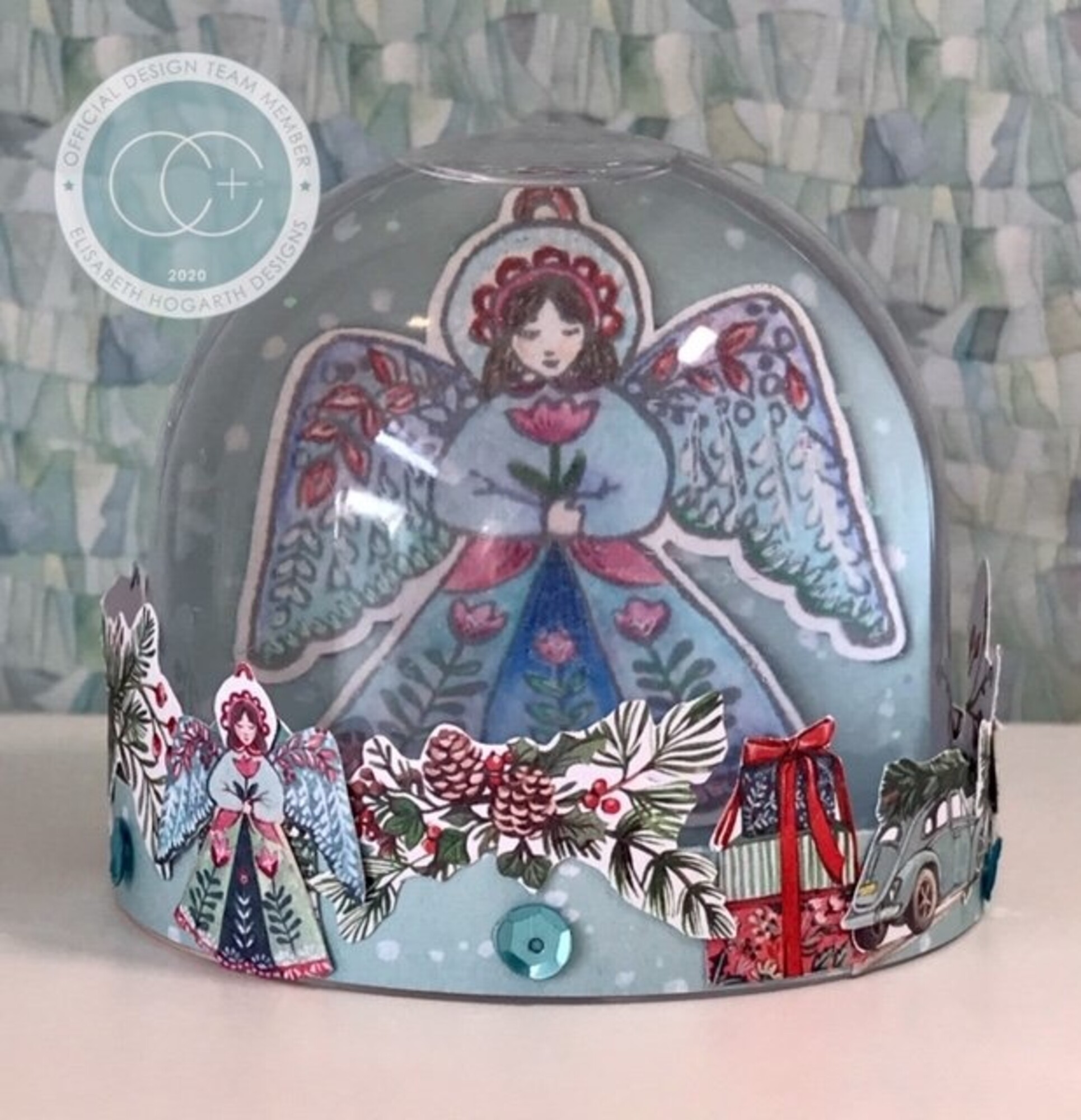 Craft Consortium Noel Decorations Clear Stamps (CCSTMP044) - Paperpads.nl