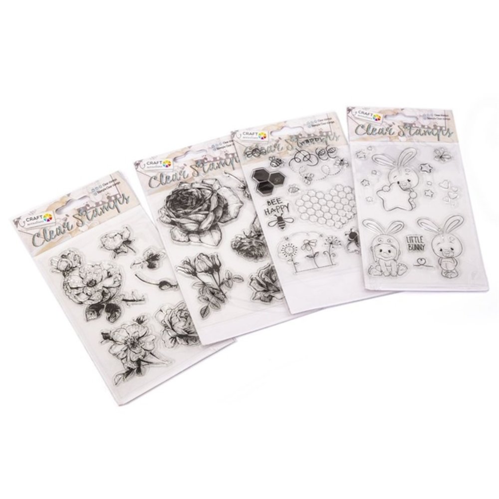 Craft Sensations BUNDLE 4x Clear Stamp (CR0274/UKC144) - Paperpads.nl