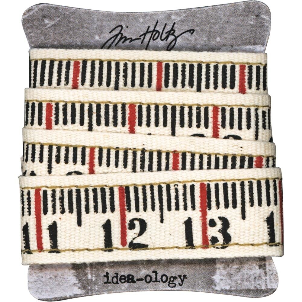 Idea-ology Tim Holtz Ruler Ribbon (1yard) (TH93955) - Paperpads.nl