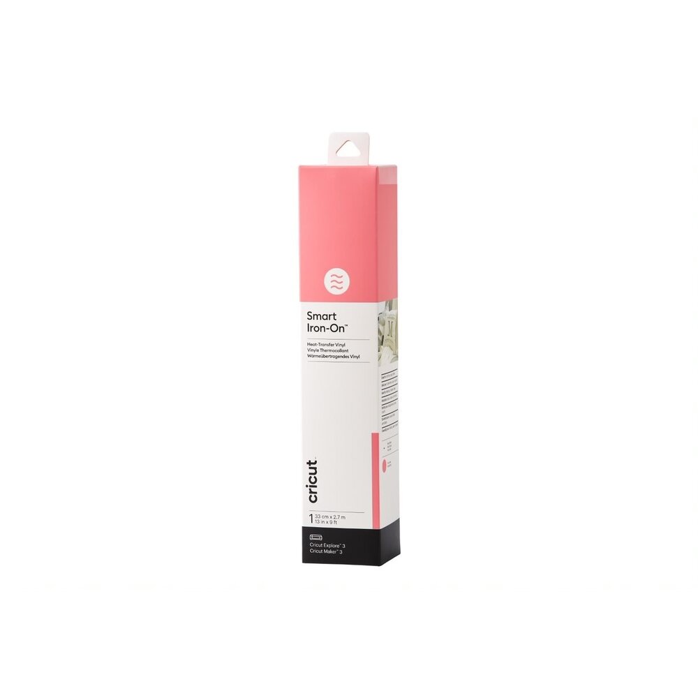 Cricut Smart Iron-On Pink 9 ft (2009059) - Paperpads.nl