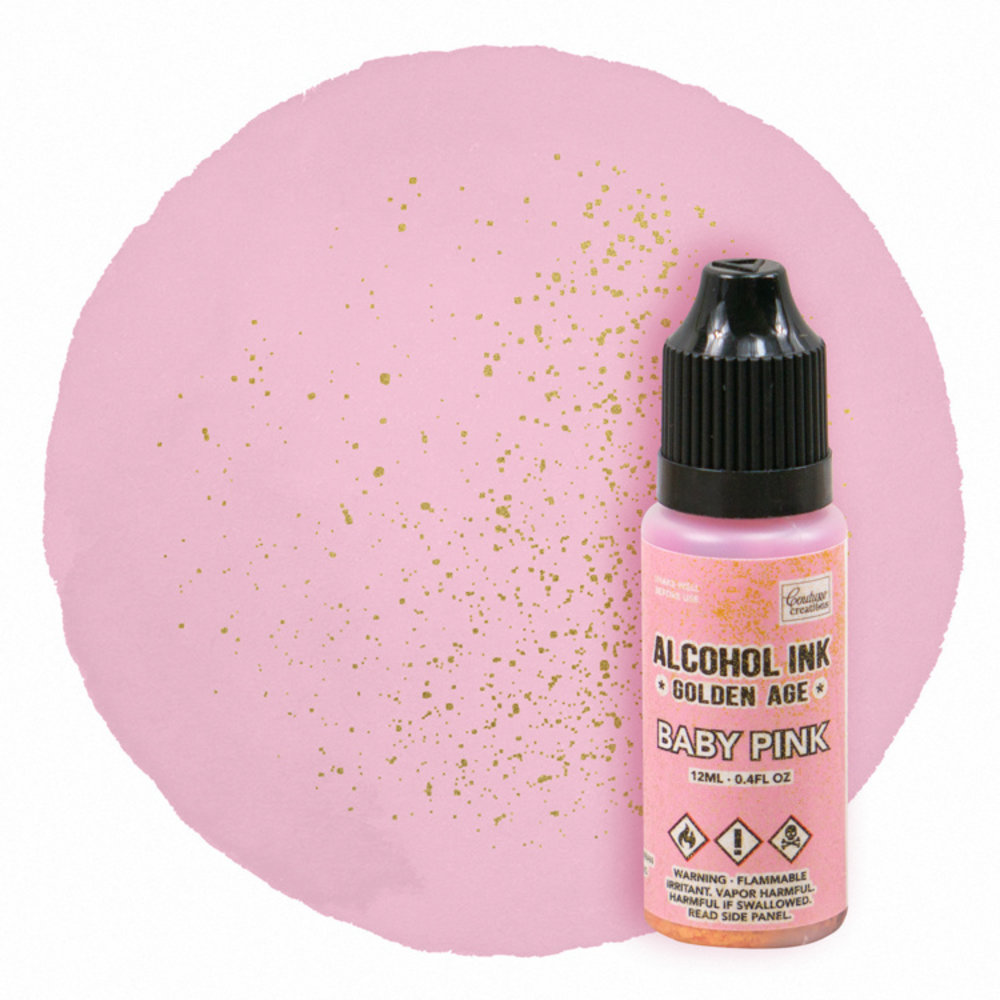Couture Creations Alcohol Ink Golden Age Baby Pink (CO728498 ...