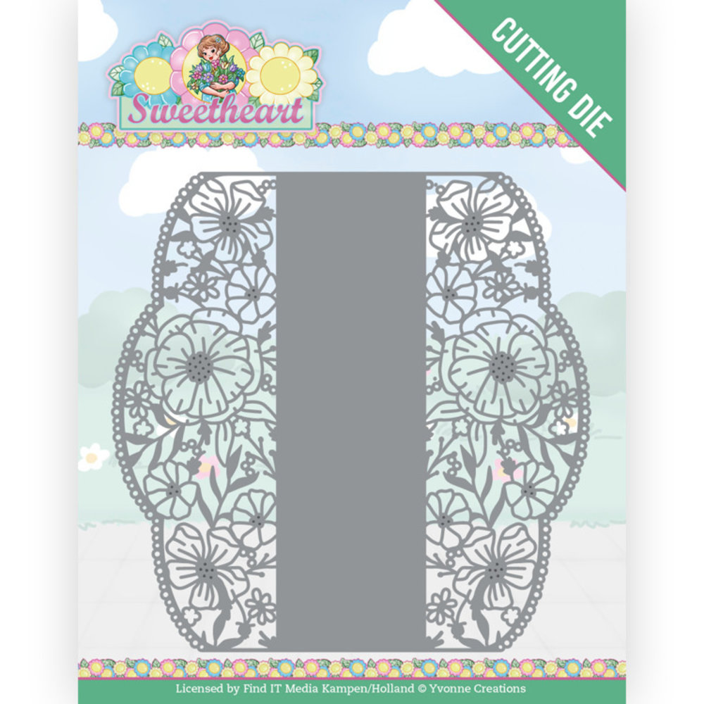 Yvonne Creations Sweetheart Flower Frame Die (YCD10271) - Paperpads.nl