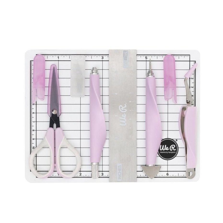 We R Memory Keepers Mini Tool Kit Lilac (60000583) - Paperpads.nl