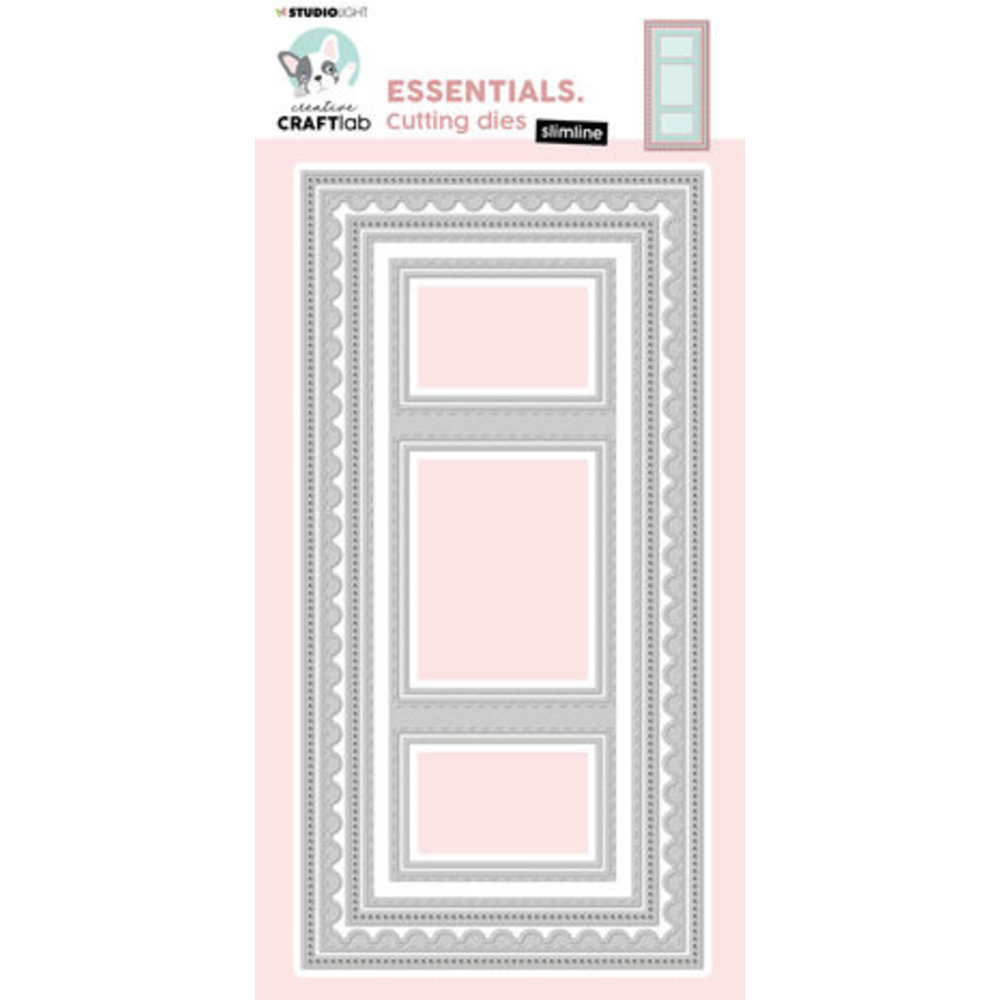 Creative Craftlab Essentials Dies Slimline (CCL-ES-CD266) - Paperpads.nl