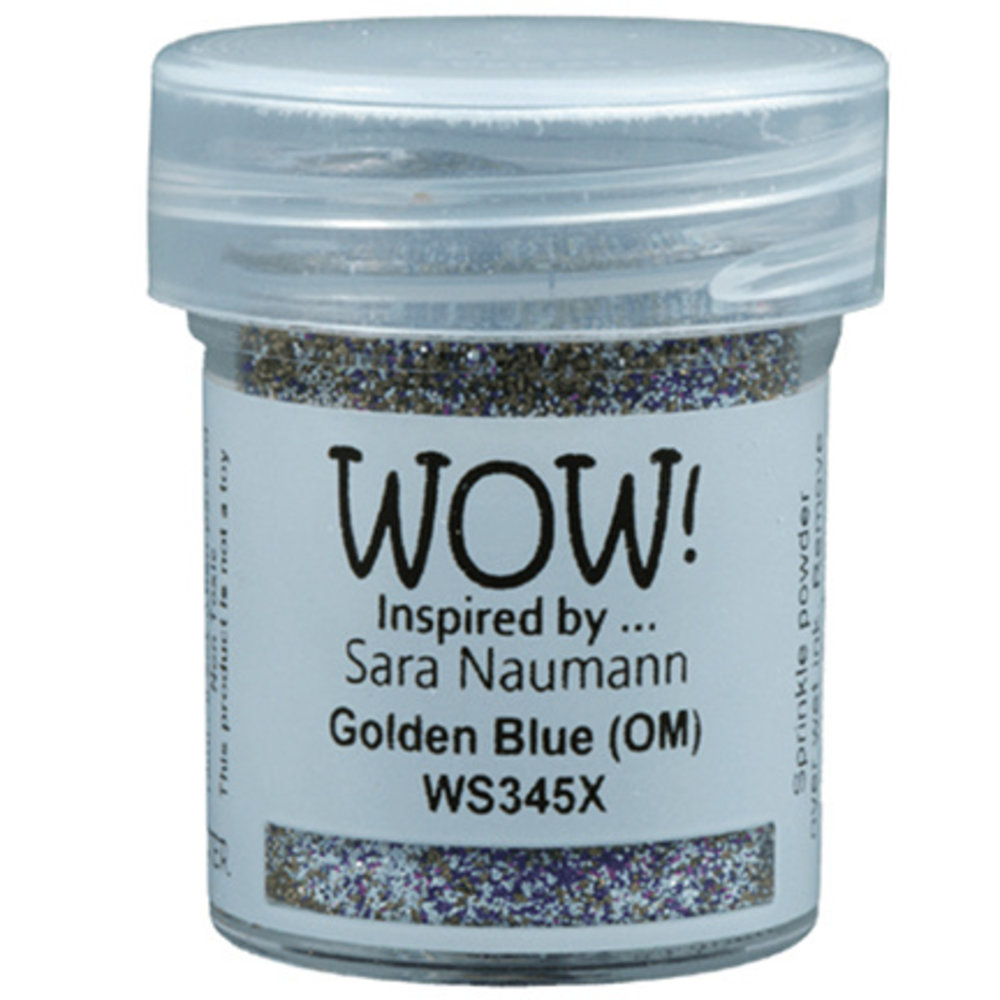 WOW! Golden Blue Embossing Powder (WS345X) - Paperpads.nl