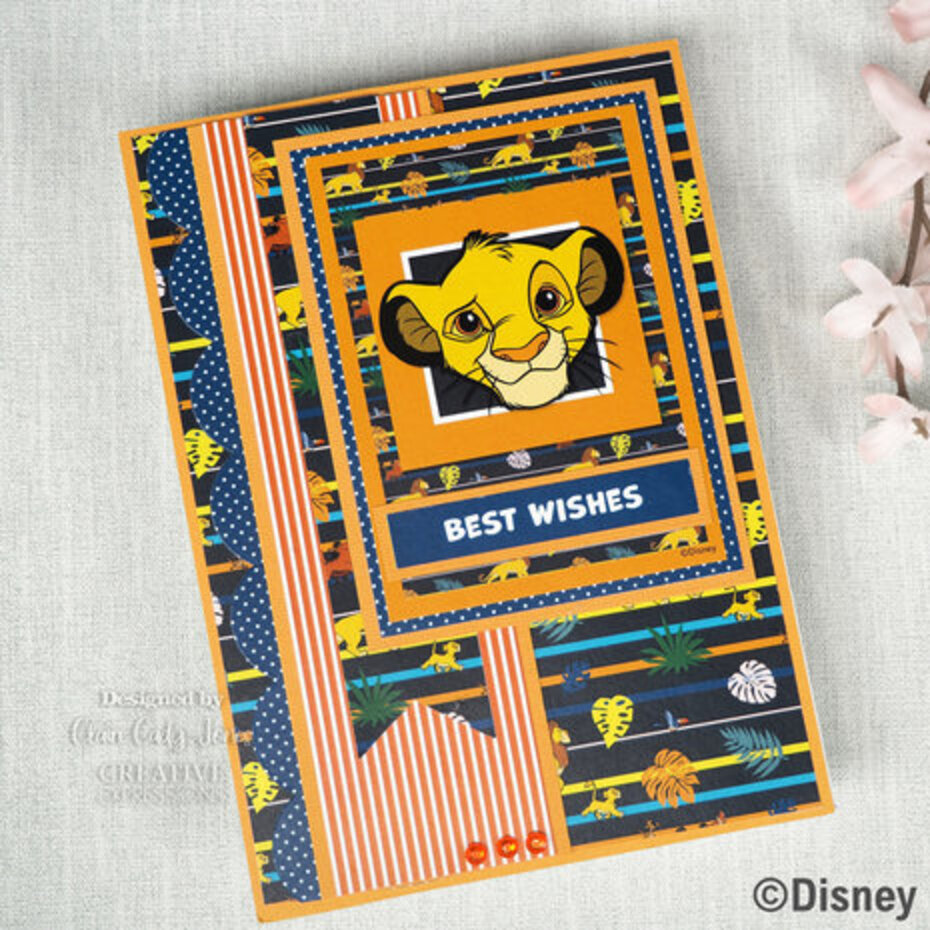 Disney The Lion King 8x8 Inch Card Making Kit (DYP0013) - Paperpads.nl