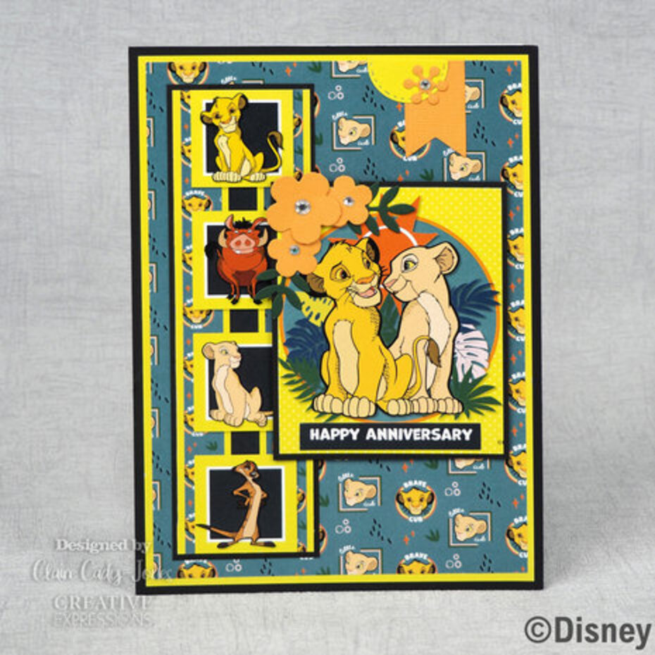 Disney The Lion King 8x8 Inch Card Making Kit (DYP0013) - Paperpads.nl