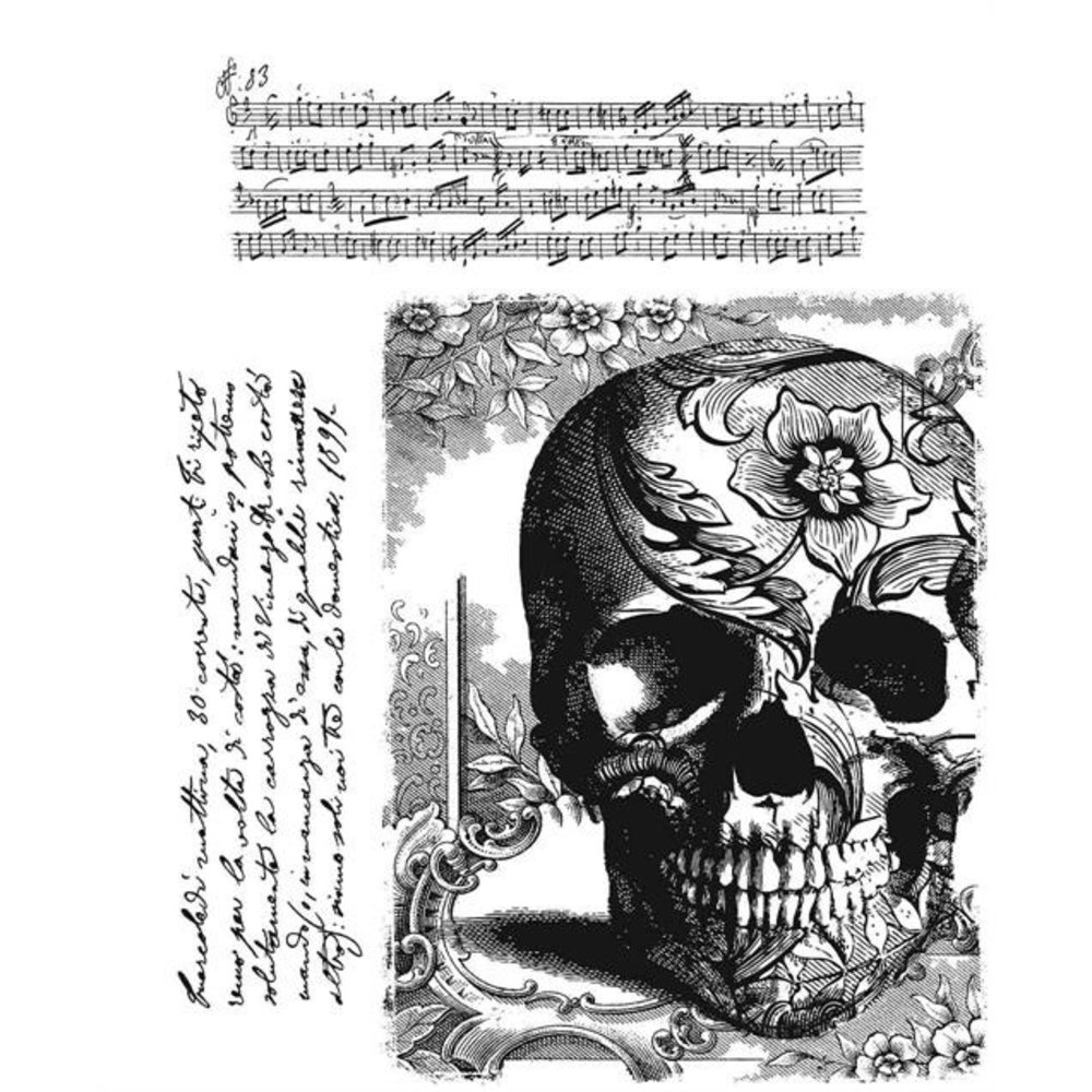 Stampers Anonymous Cling Stamps Gothic Tapestry (CMS454) - Paperpads.nl