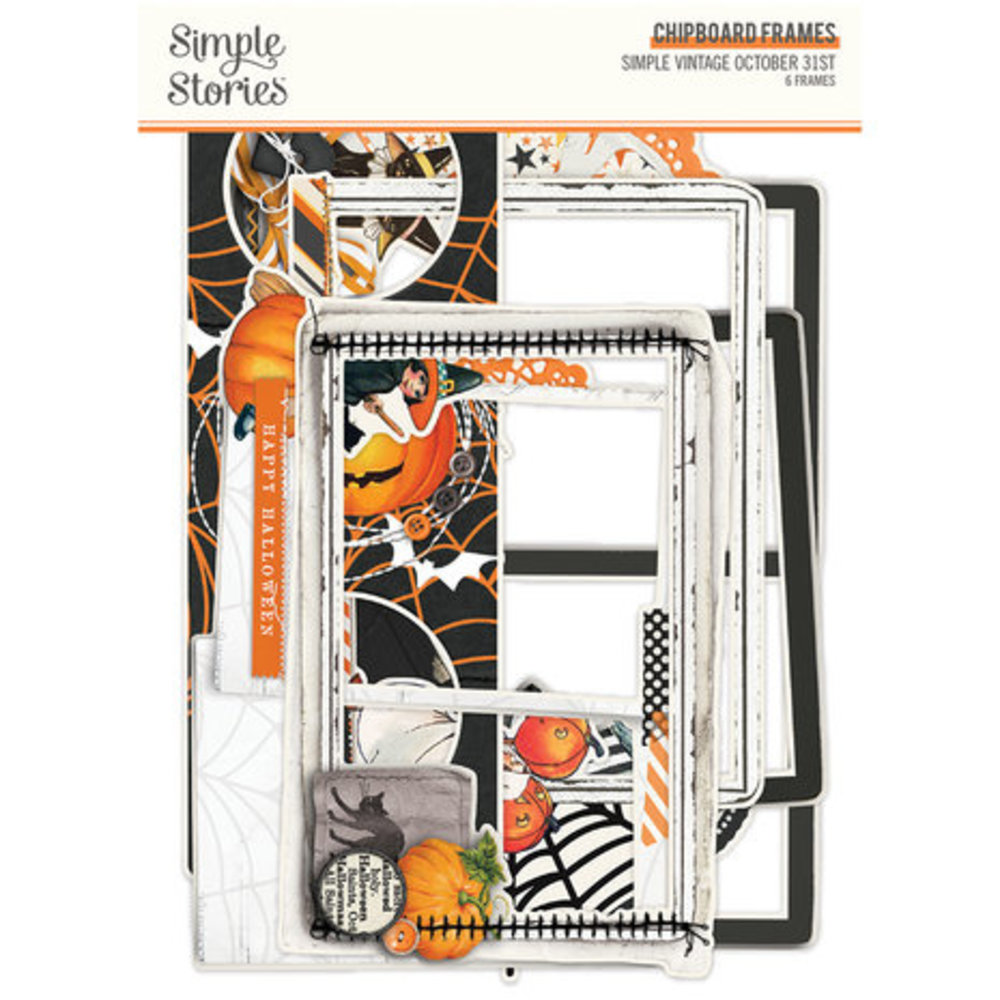 Simple Stories Simple Vintage October 31st Chipboard Frames (18623 ...