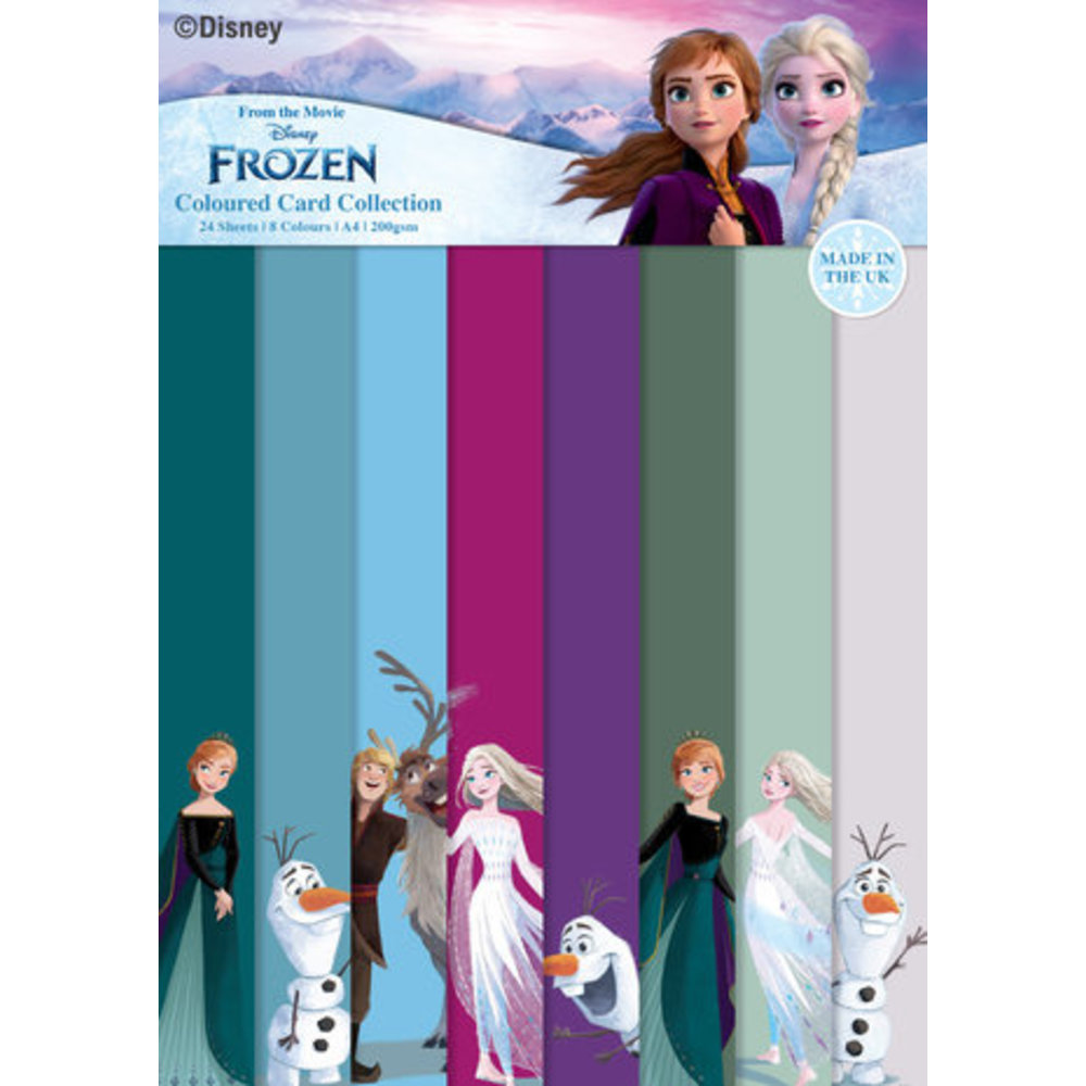 Disney Frozen A4 Coloured Card Collection Christmas (DYP0037 ...