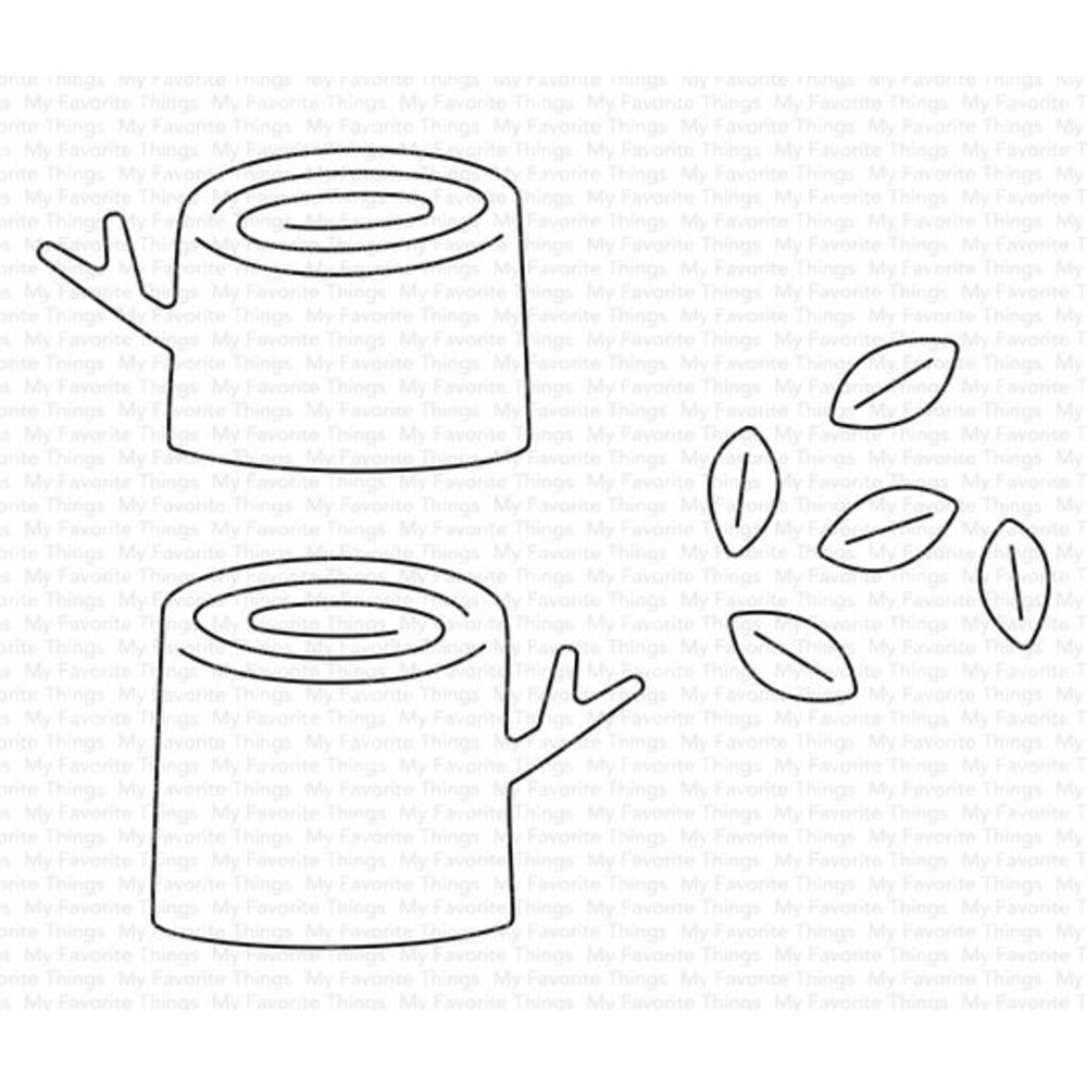 My Favorite Things Die-namics Tree Stumps (MFT-2376) - Paperpads.nl