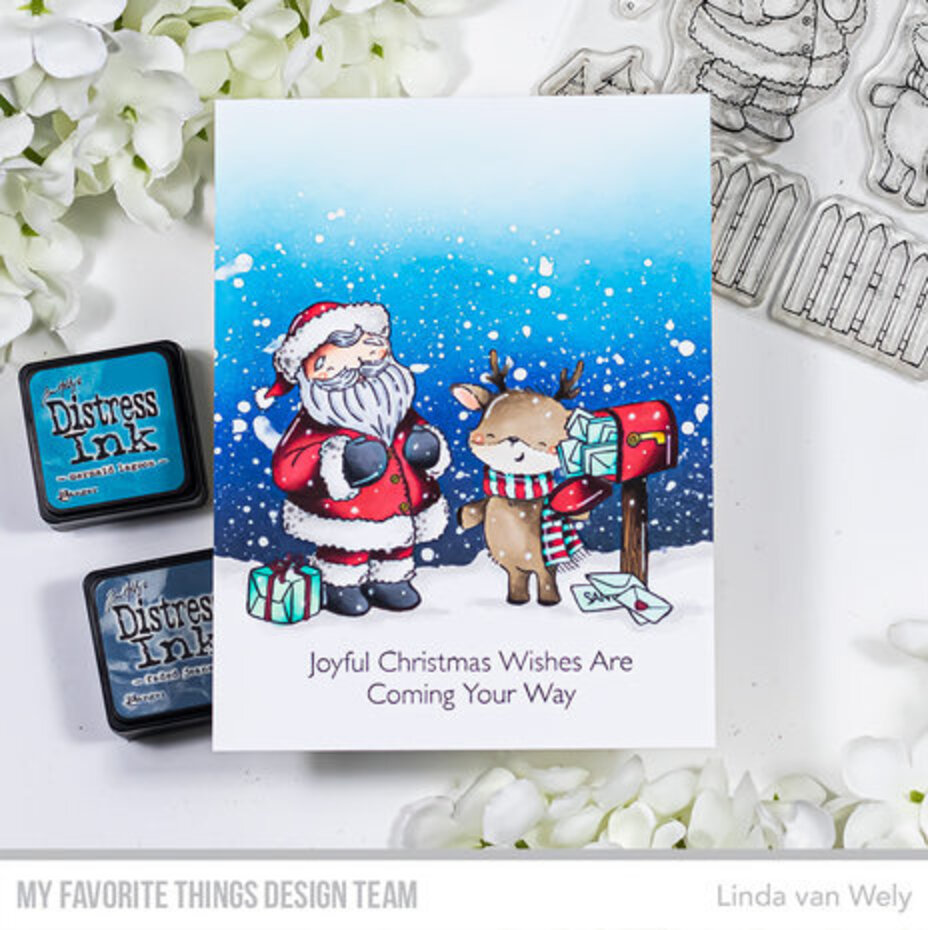 My Favorite Things Holiday Hello Clear Stamps (SY-52) - Paperpads.nl