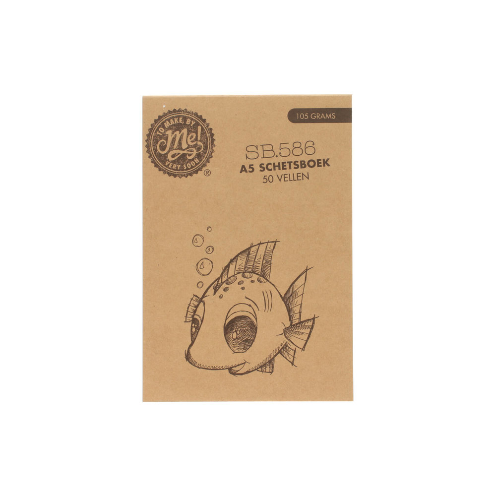 Schetsboek A5 50 vel (SB.586) - Paperpads.nl