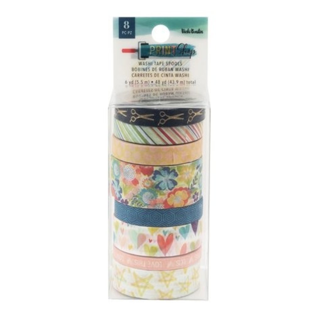 Vicki Boutin Print Shop Washi Tape Spools (34013849) - Paperpads.nl
