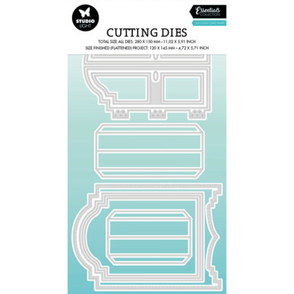 Studio Light Essentials Snijmal 3D Closet Card Shape (SL-ES-CD455 ...