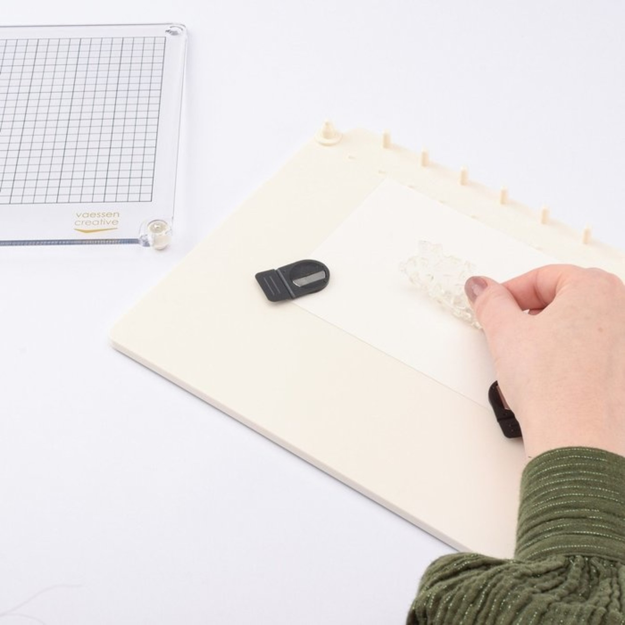 Vaessen Creative Stamp Easy Pro Stempel Platform (2042-001) - Paperpads.nl