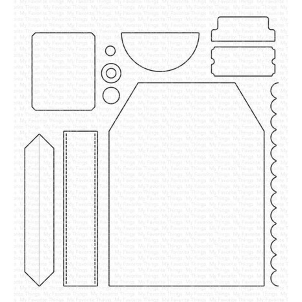 My Favorite Things Die-namics Blueprints 9 (MFT-2472) - Paperpads.nl
