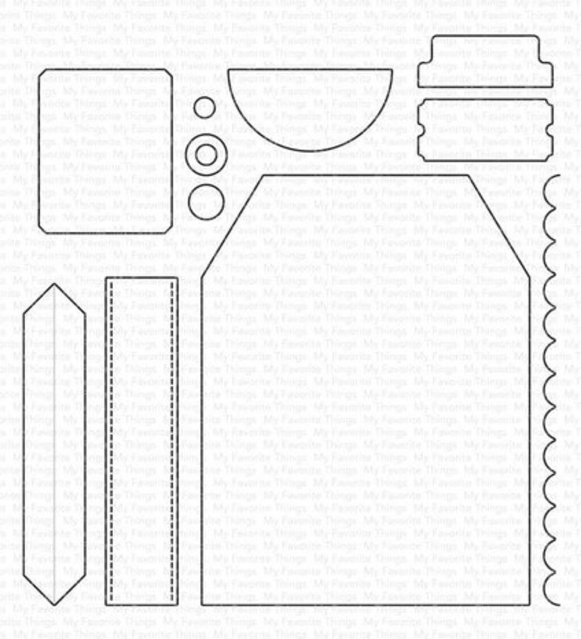 My Favorite Things Die-namics Blueprints 9 (MFT-2472) - Paperpads.nl
