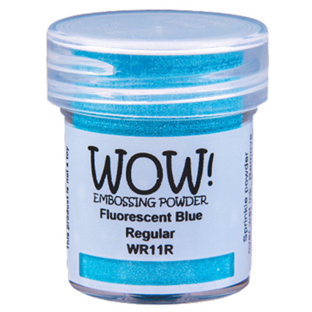 Fluorescent Blue Embossing Powder (WR11R) - Paperpads.nl