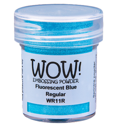Fluorescent Blue Embossing Powder (WR11R) - Paperpads.nl