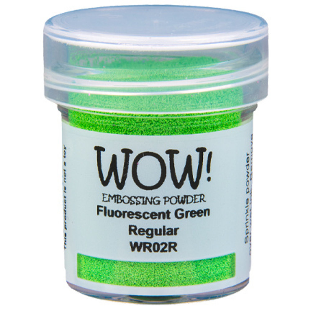 Fluorescent Green Embossing Powder (WR02R) - Paperpads.nl
