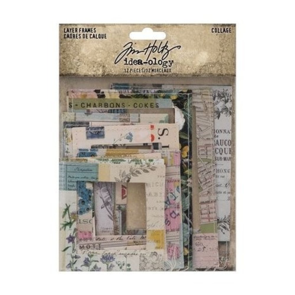 Idea-ology Tim Holtz Layer Frames Collage (TH94318) - Paperpads.nl