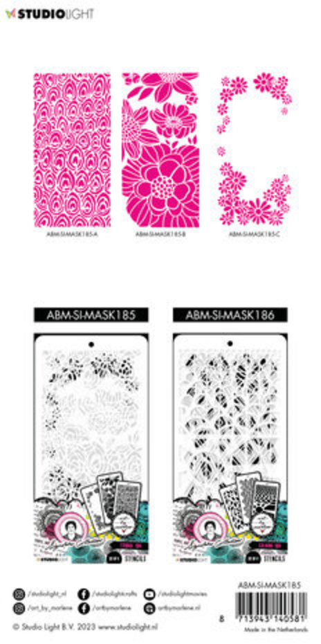 Studio Light Signature Collection Masking Stencils Eternal Trio (ABM-S ...
