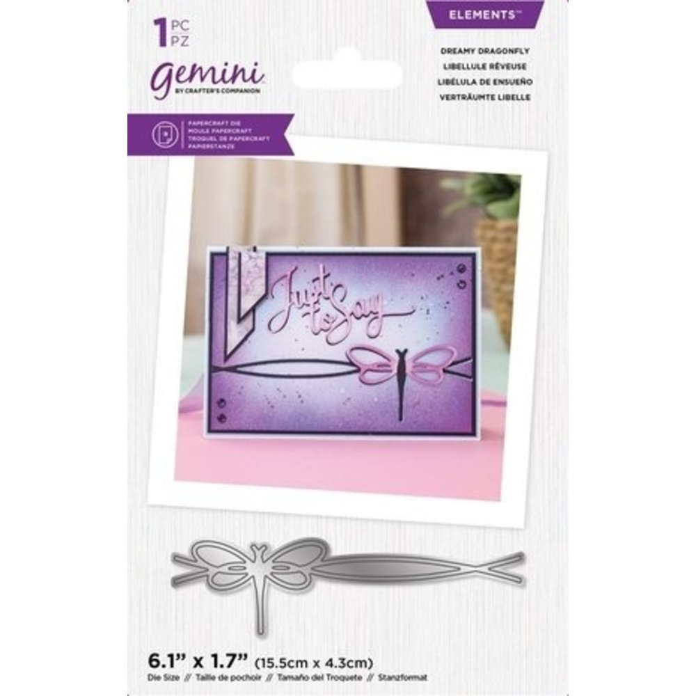 Gemini Decorative Swash Border Dreamy Dragonfly Elements Dies (GEM-MD ...