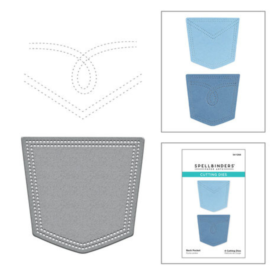 Spellbinders Back Pocket Dies (S4-1268) - Paperpads.nl
