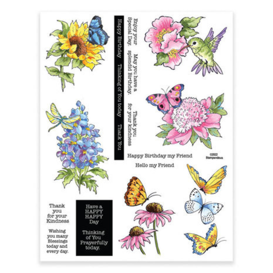 Stampendous Quick Cards Hope of Spring (QC-003) - Paperpads.nl