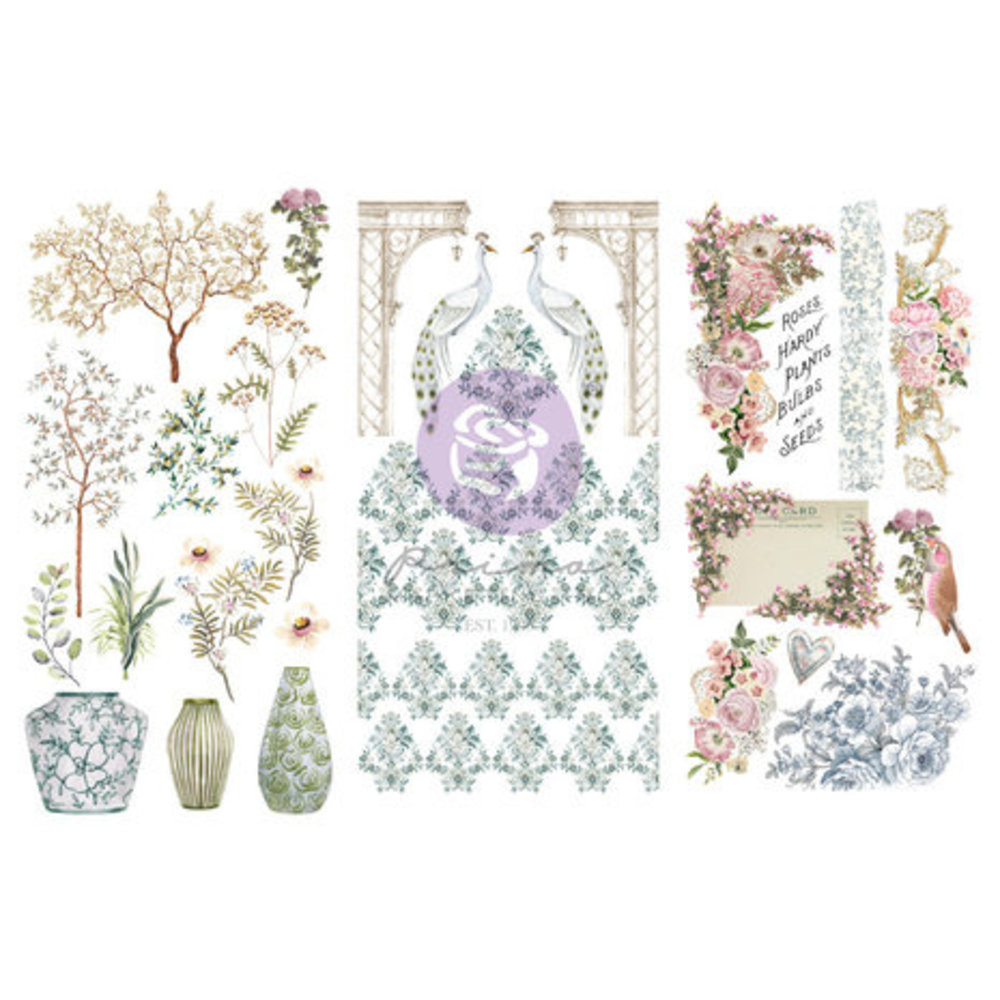 Prima Marketing Inc The Plant Department Rub-On Transfer Sheets (66202 ...